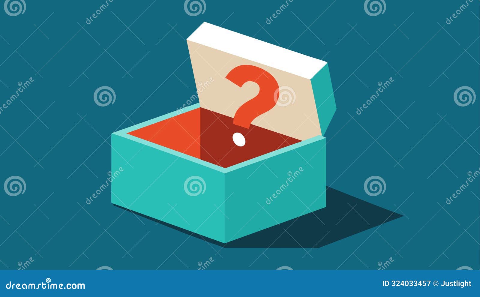 An Empty Memory Box with a Question Mark Signifying the Endless ...