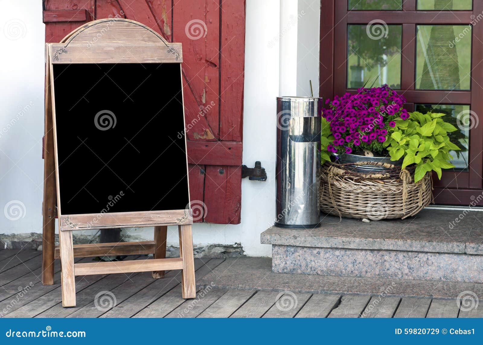 Empty Menu Board Stock Photo | CartoonDealer.com #24781914