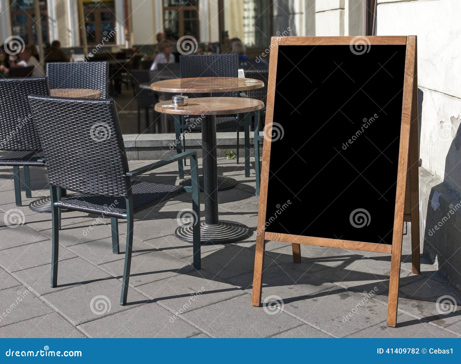 Empty Menu Board Stock Photo | CartoonDealer.com #24781914