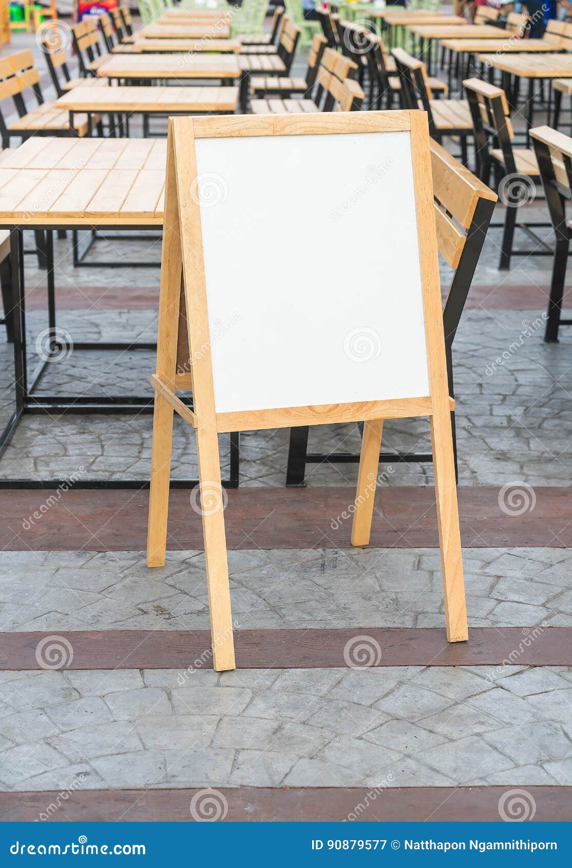 Empty menu board stock image. Image of dinner, cafe, bulletin - 90879577