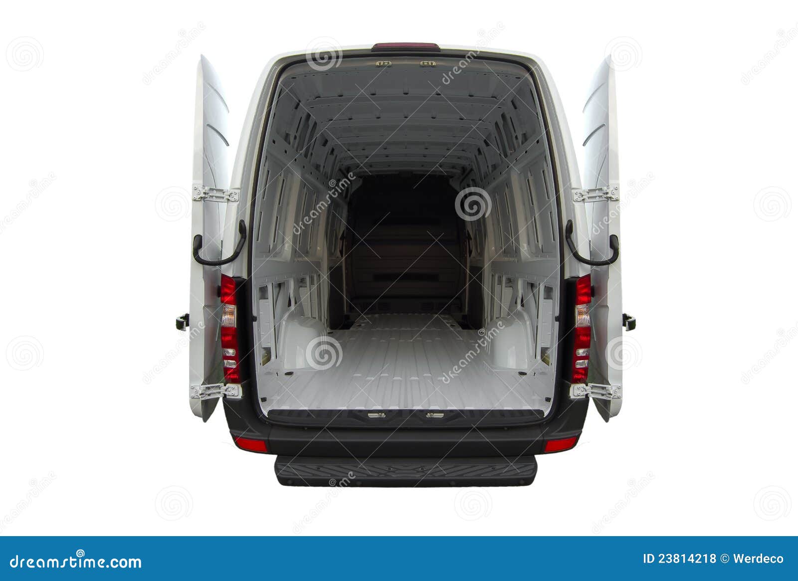 Empty Mercedes Sprinter Van Royalty Free Stock Photos - Image: 23814218