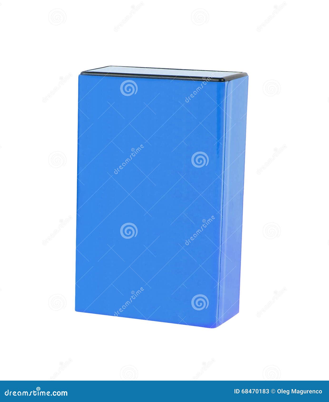 Empty metal box isolated stock image. Image of background - 68470183