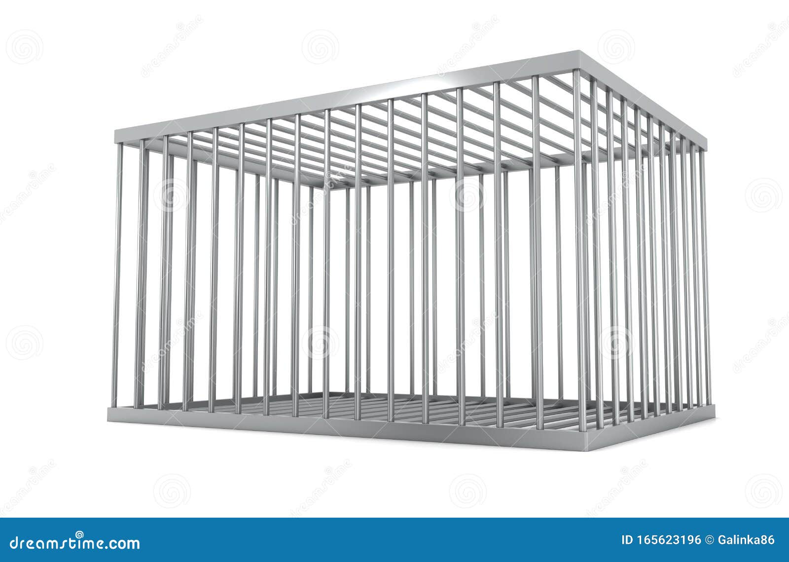 Dog In A Cage Royalty-Free Stock Photography | CartoonDealer.com #29628785