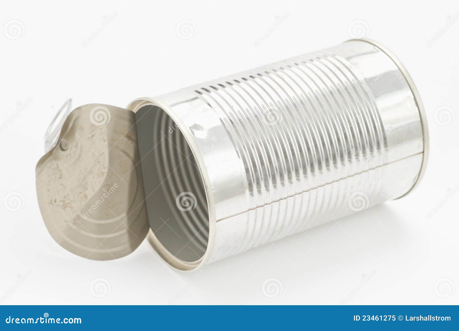 Empty metal can stock image. Image of recycle, trash - 23461275