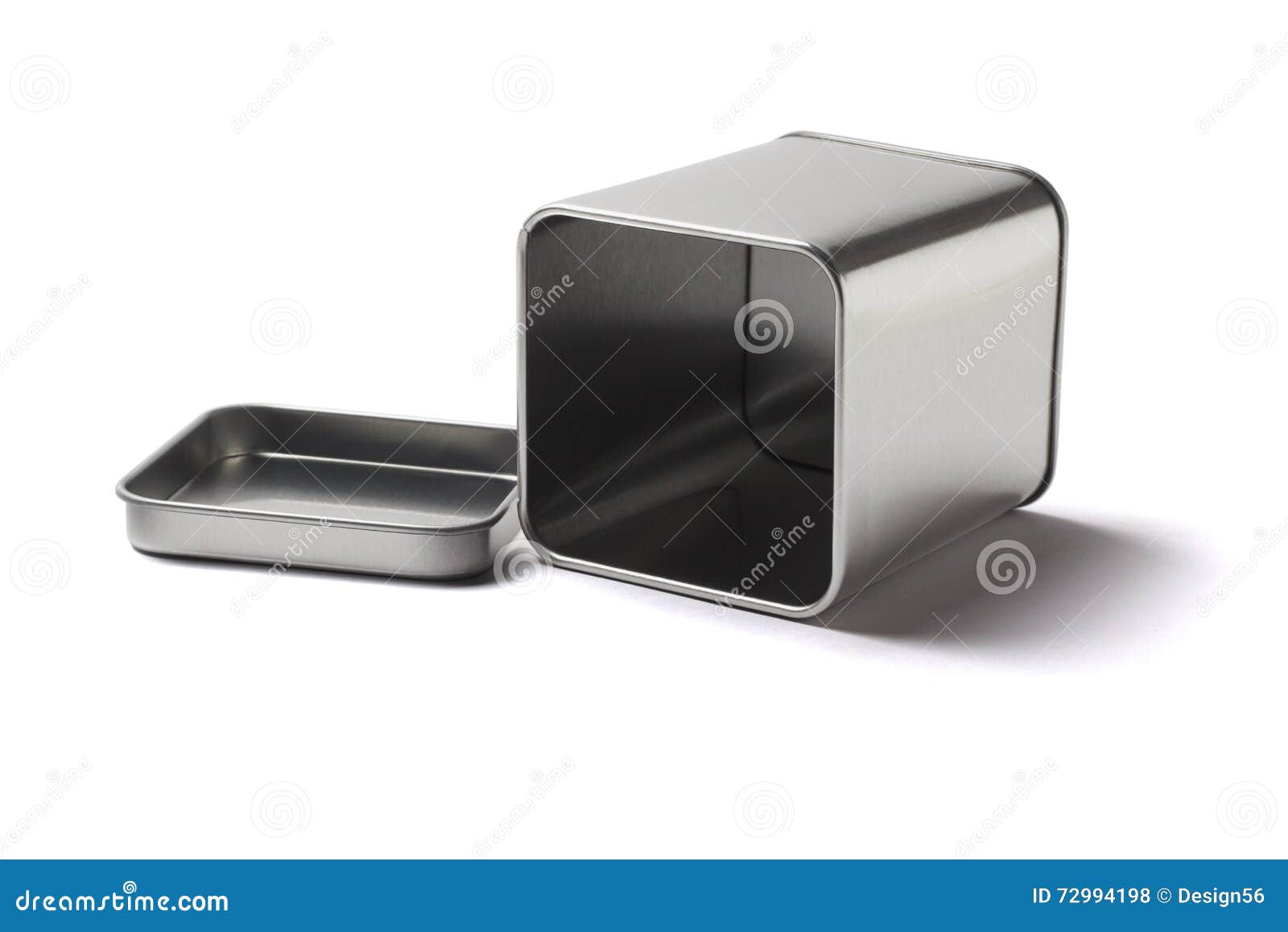 Empty Metal Tin Can stock photo. Image of container, metal - 72994198