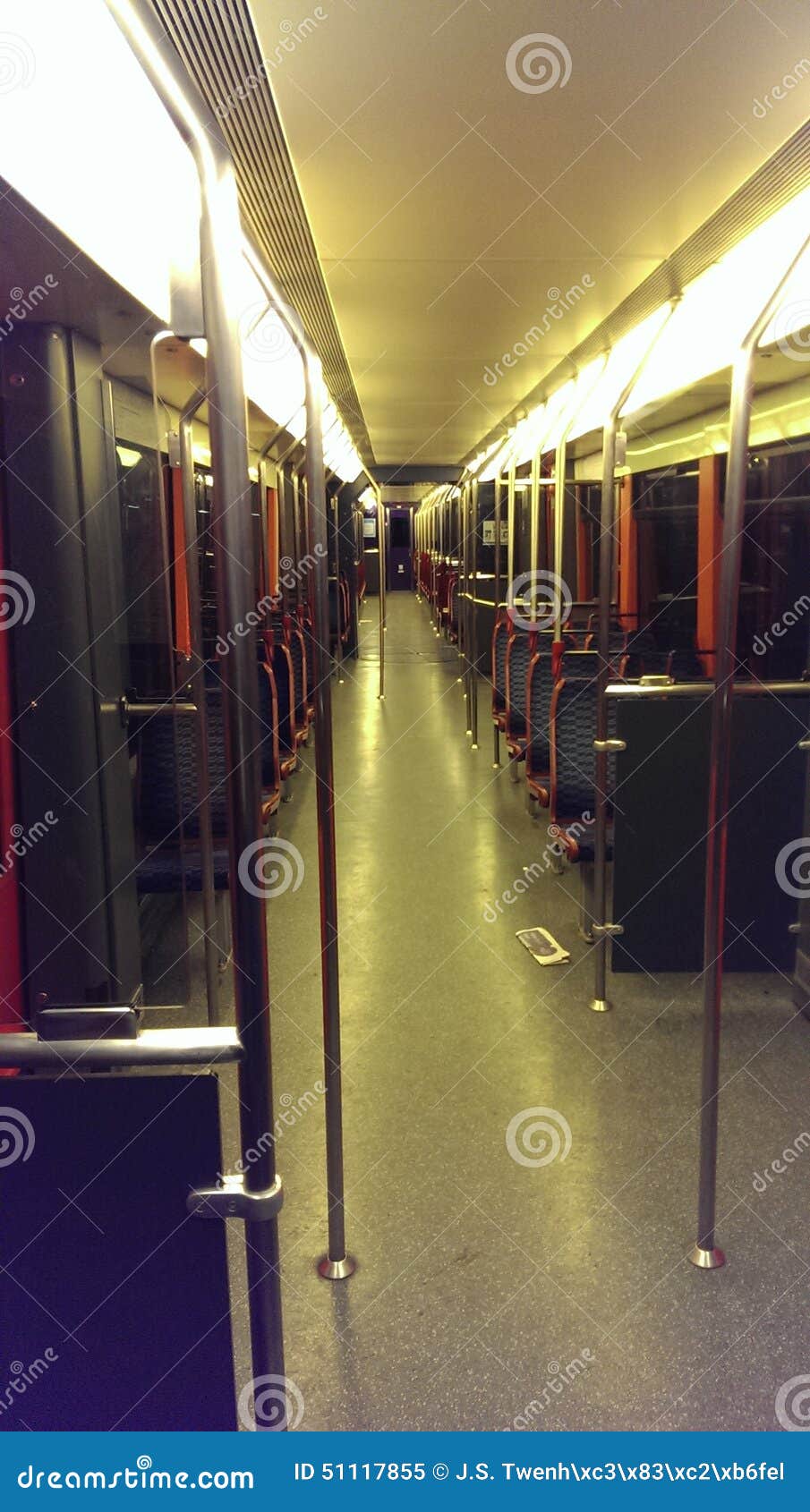Empty Metro (subway). Royalty-Free Stock Photo | CartoonDealer.com #6224901