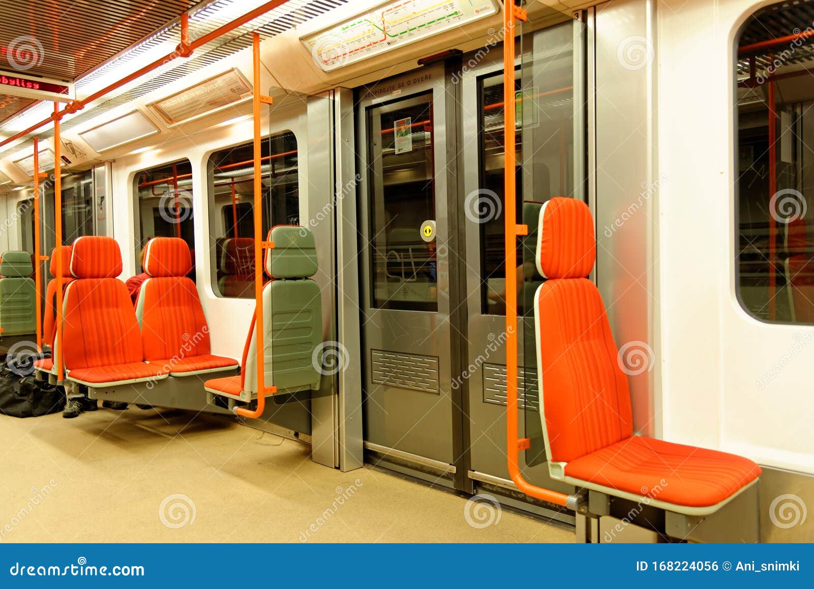 Empty Metro (subway). Royalty-Free Stock Photo | CartoonDealer.com #6224901