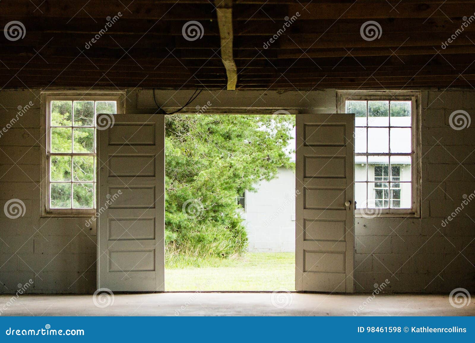 Empty military barrack stock photo. Image of base, brick - 98461598