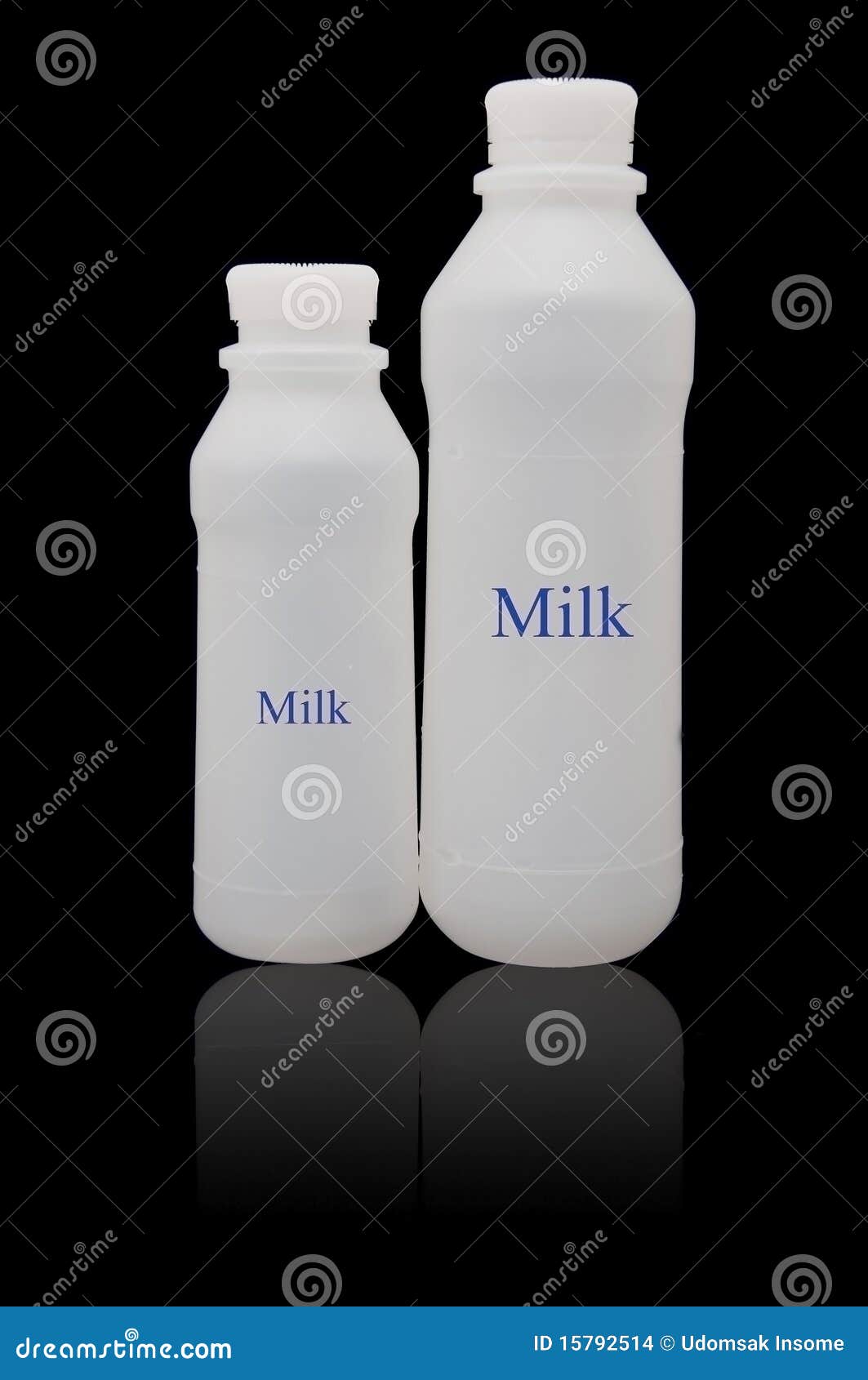 Empty milk bottle stock photo. Image of freshness, milk - 15792514