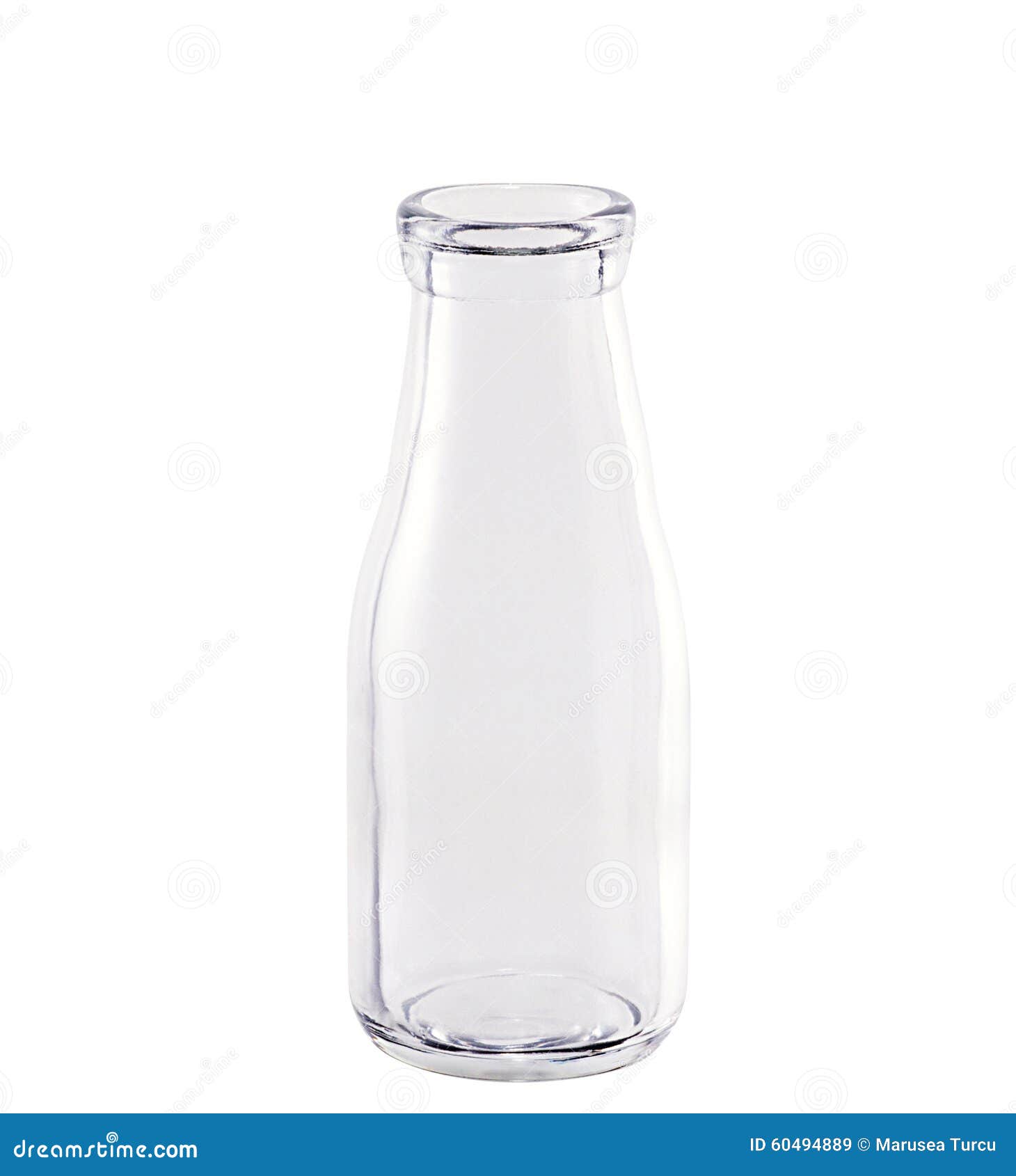 Empty Milk bottle isolated stock image. Image of eating - 60494889