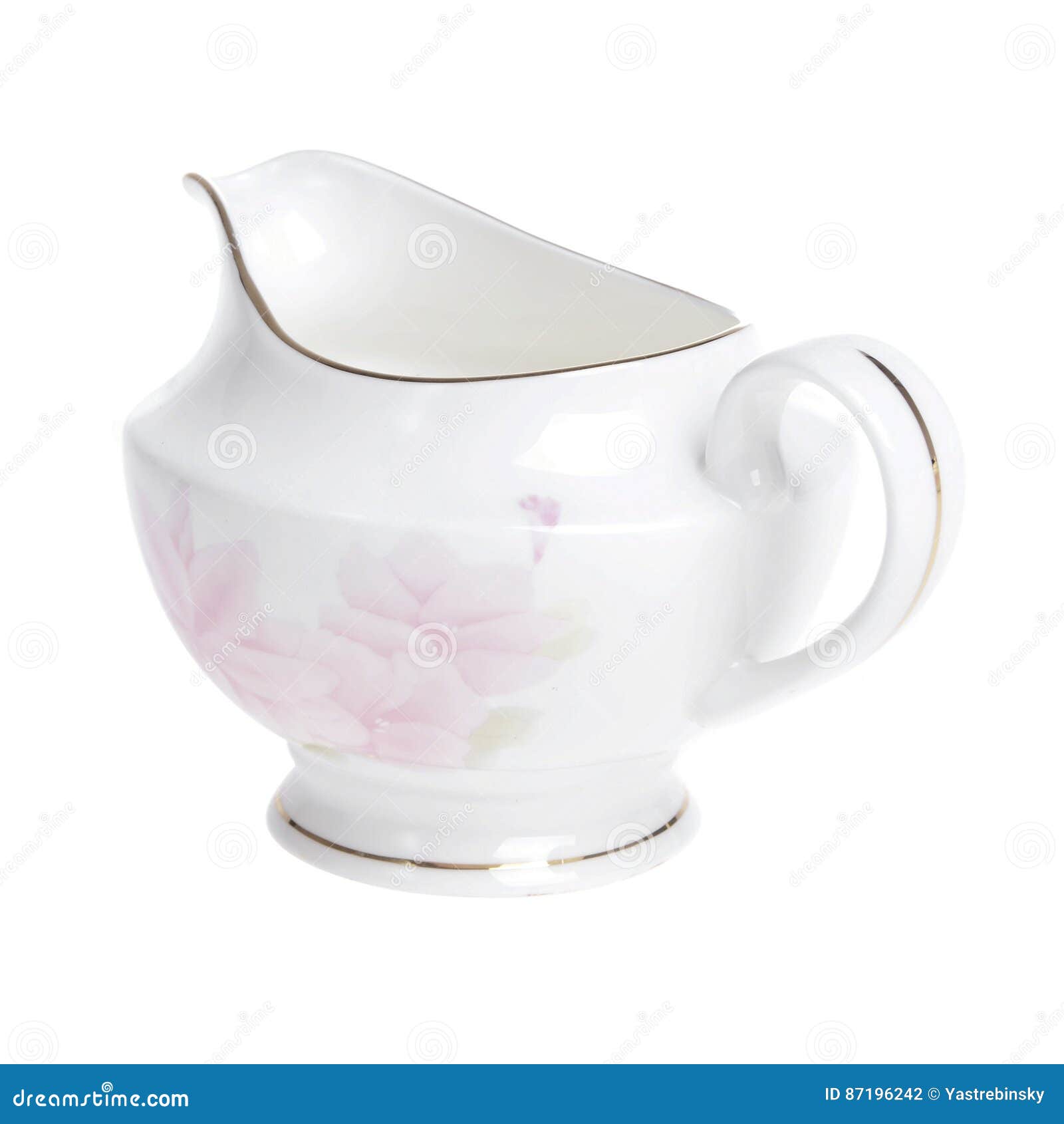 Empty milk jug isolated stock photo. Image of empty, cups - 87196242