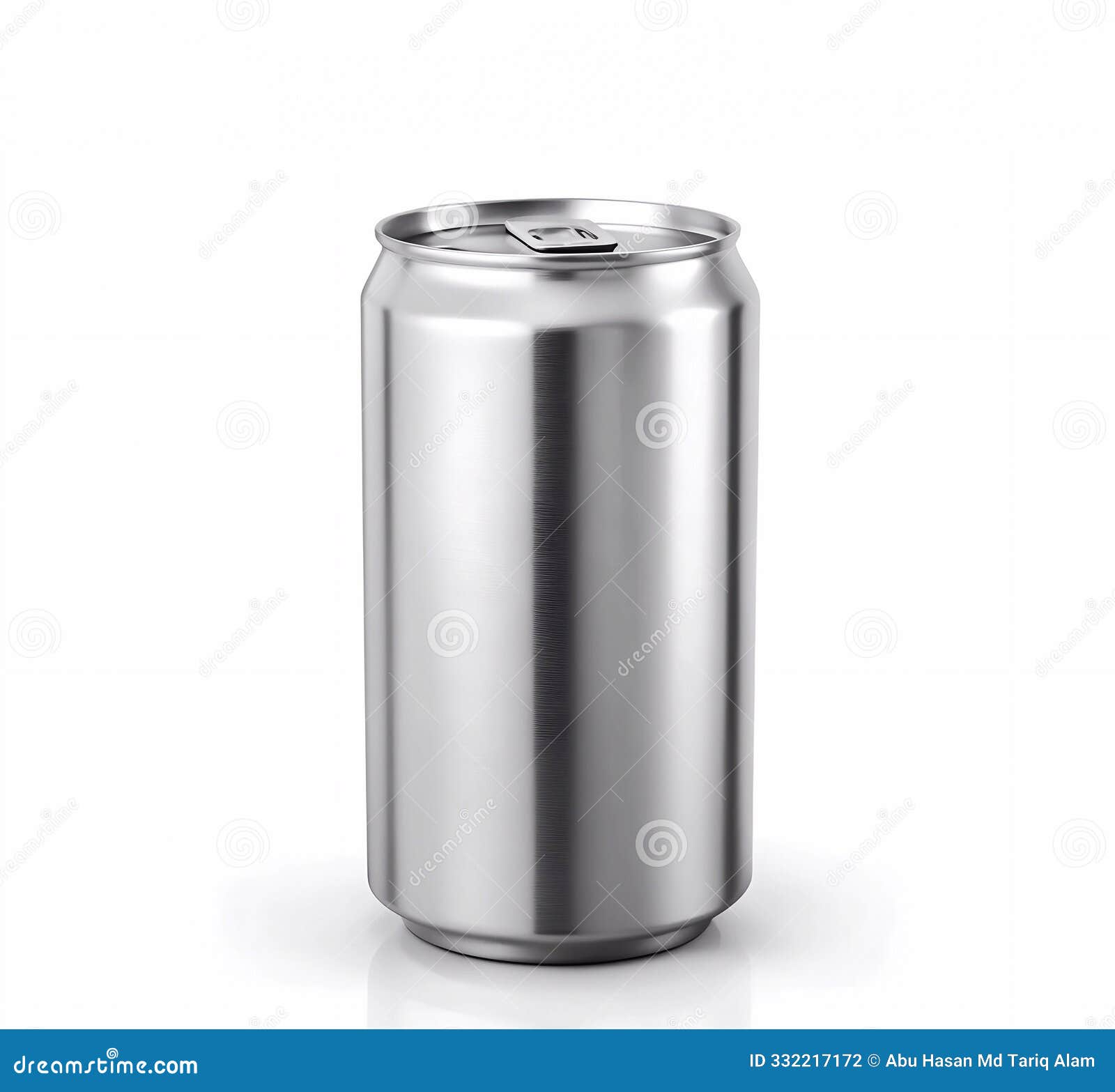 Empty 250ml Aluminium Drink Can Mockup Stock Illustration ...