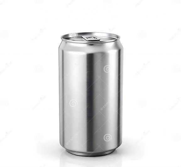 Empty 250ml Aluminium Drink Can Mockup Stock Illustration ...