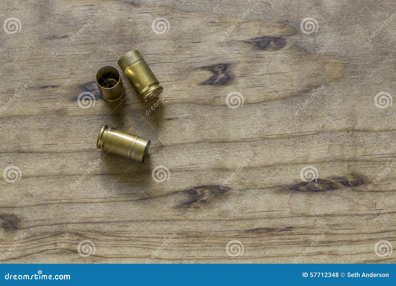 Empty 9MM Pistol Shell Casings Stock Photo - Image of handgun, self ...
