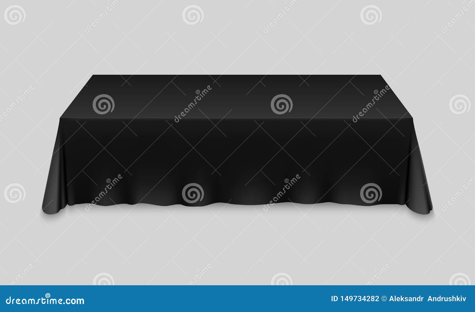 Black tablecloth 1 stock vector. Illustration of celebration - 149734282