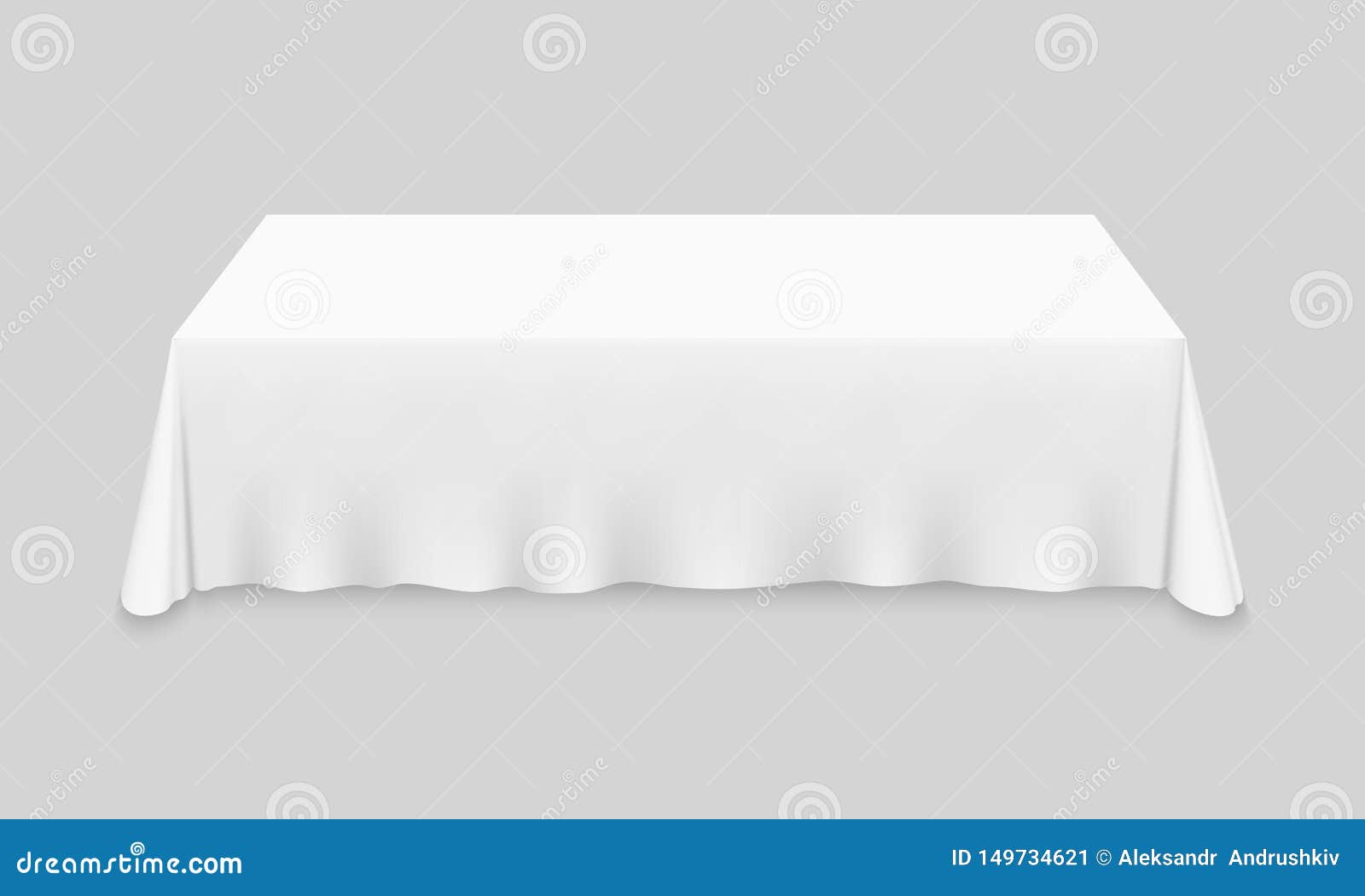 Red And White Tablecloth Cartoon Vector | CartoonDealer.com #25808737