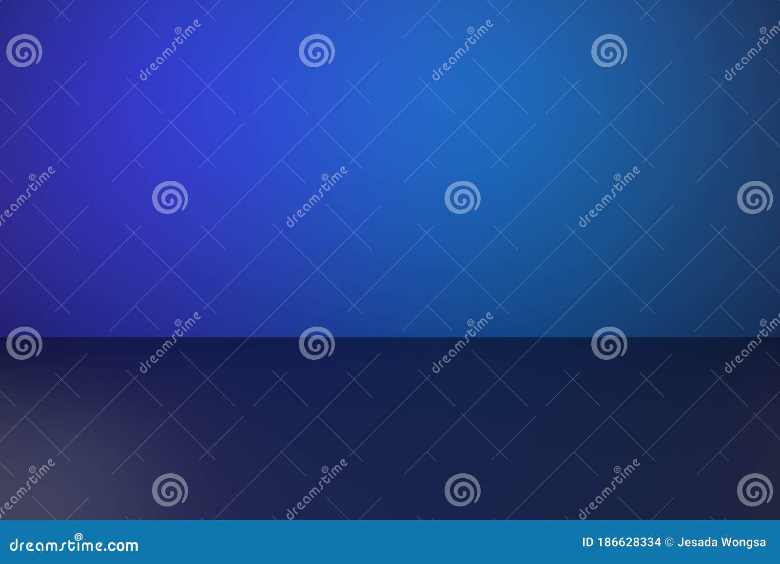 Empty Modern Blue Light Studio Background for Copy Space Display ...