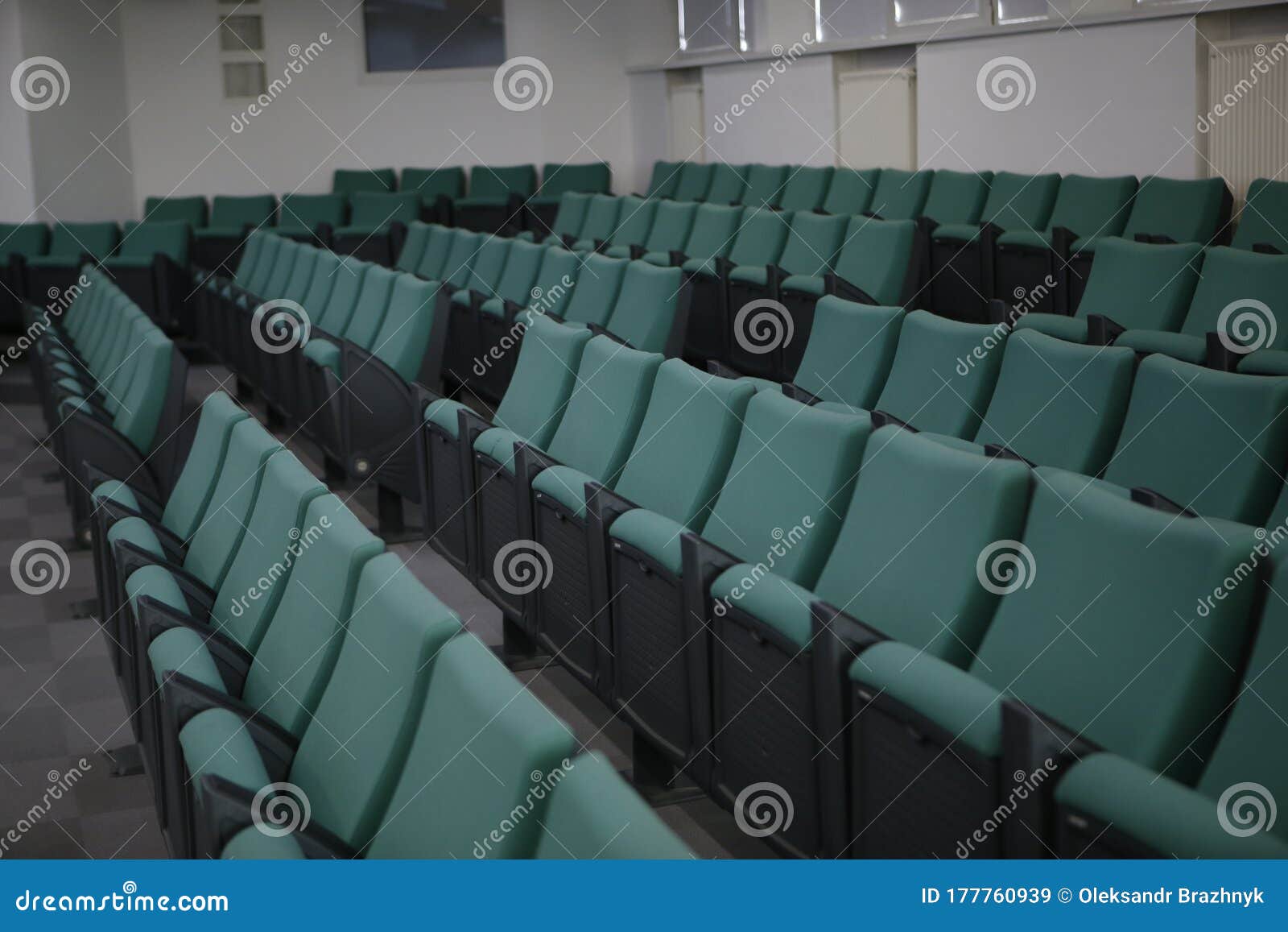 Empty Conference Room with Chairs Stock Image - Image of board, empty ...