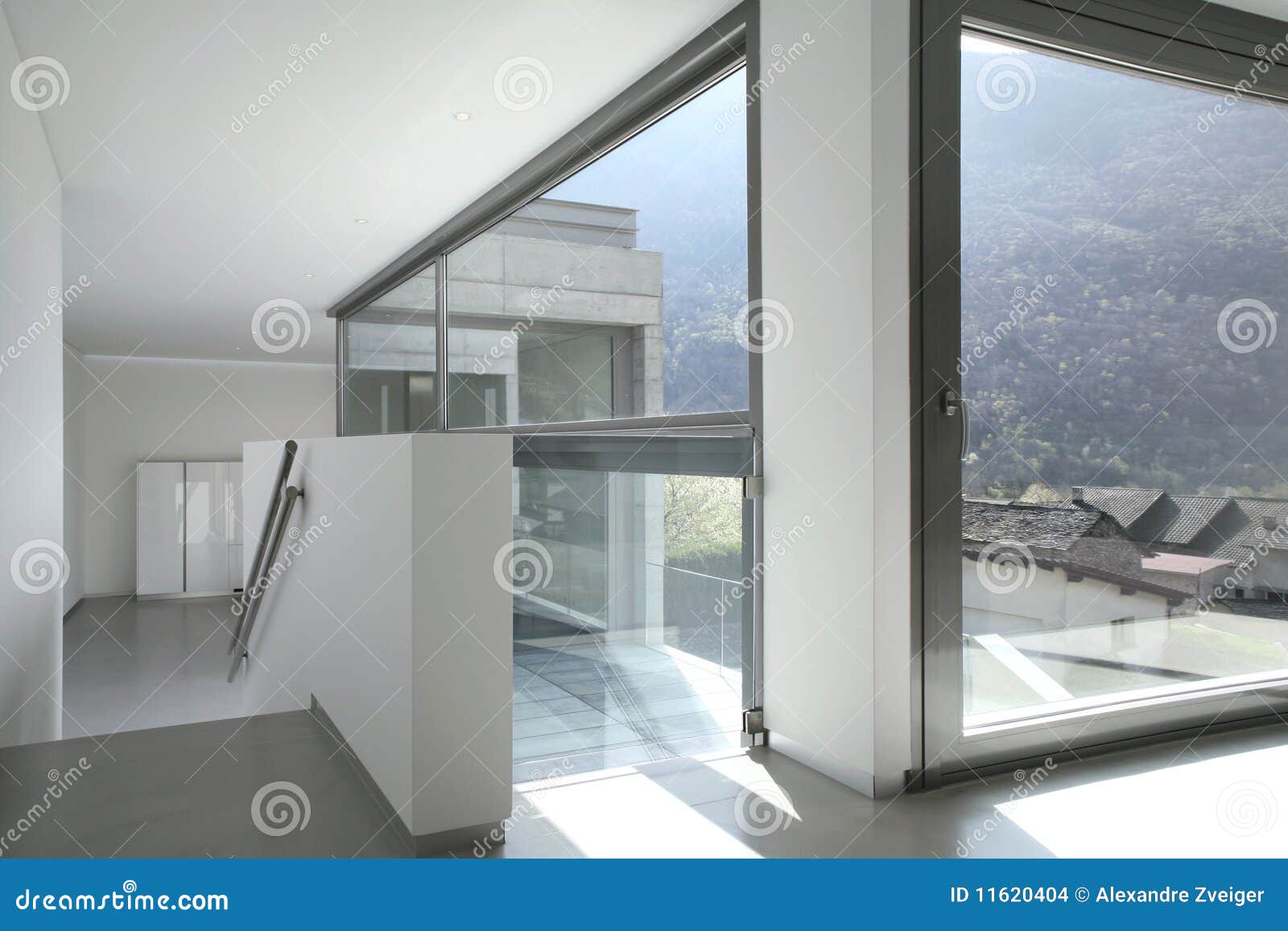 Empty modern house stock photo. Image of modern, house - 11620404