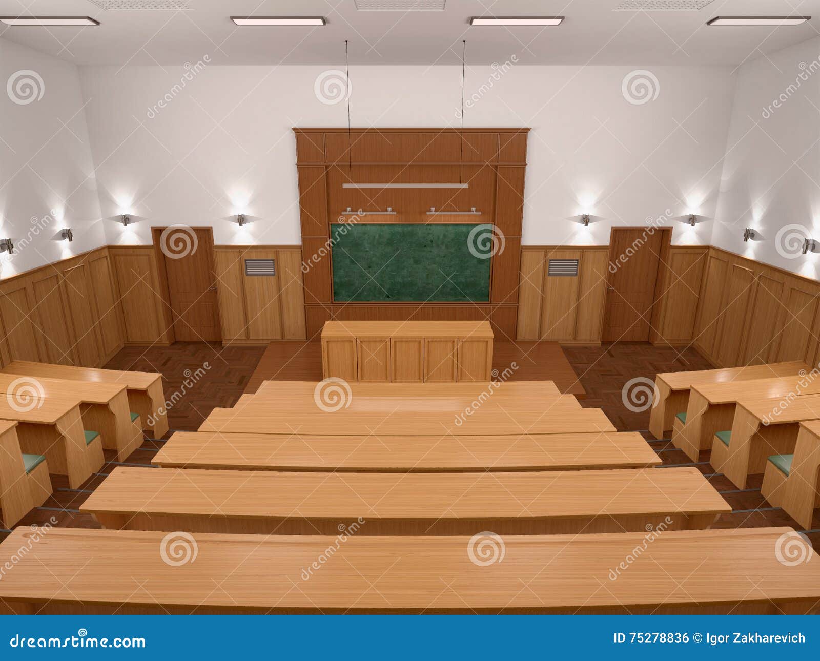 Modern Lecture Auditorium Royalty-Free Stock Photography ...