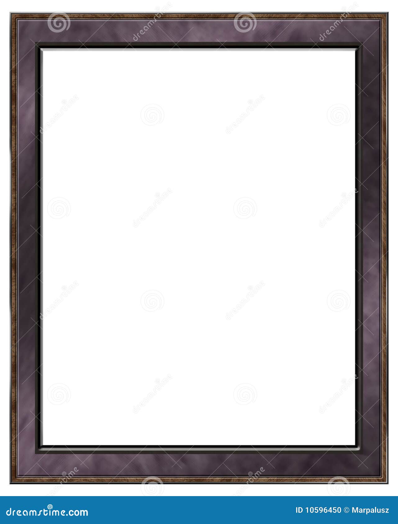 Empty modern photo frame stock illustration. Illustration of square ...