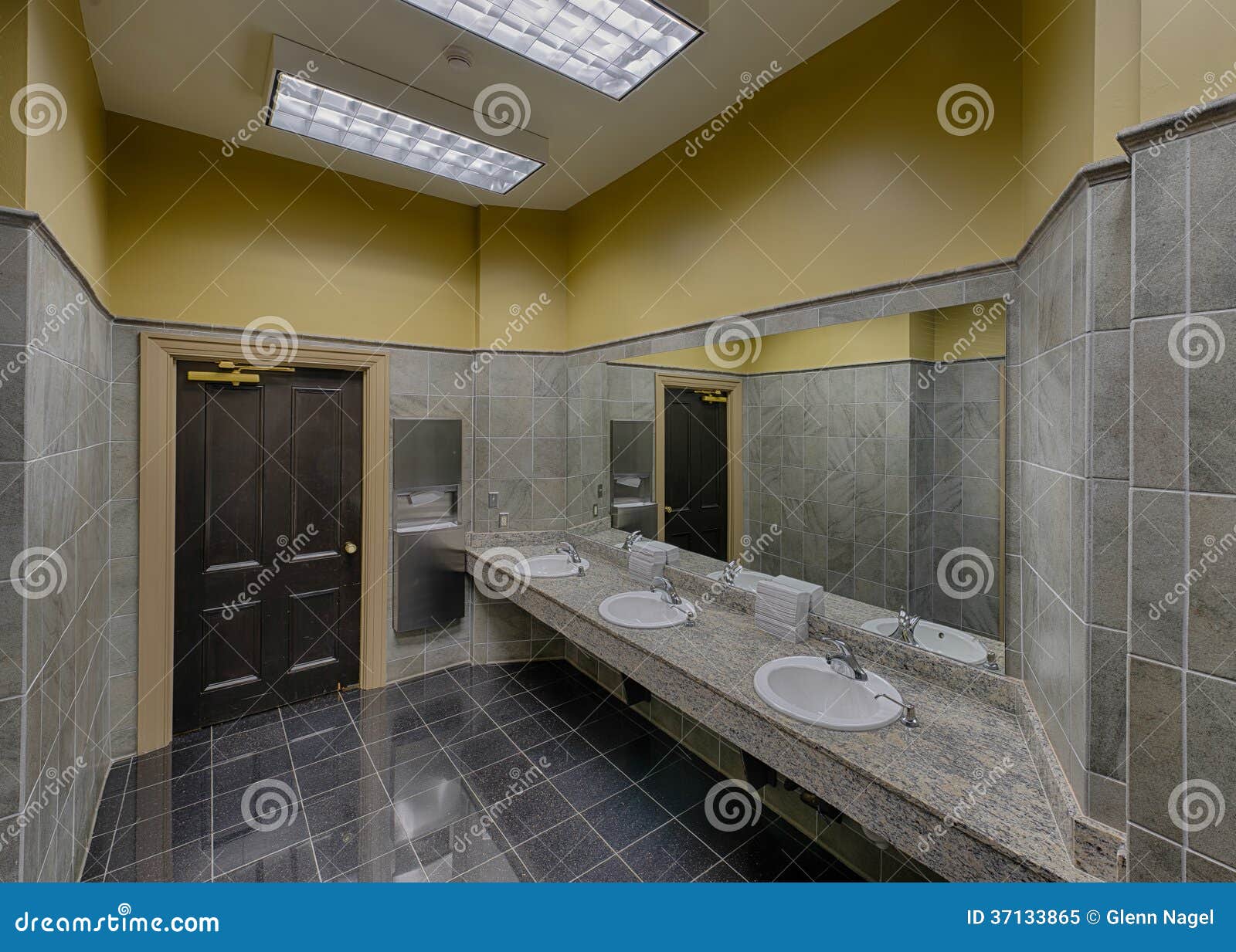 Empty modern restroom stock image. Image of empty, bathroom - 37133865