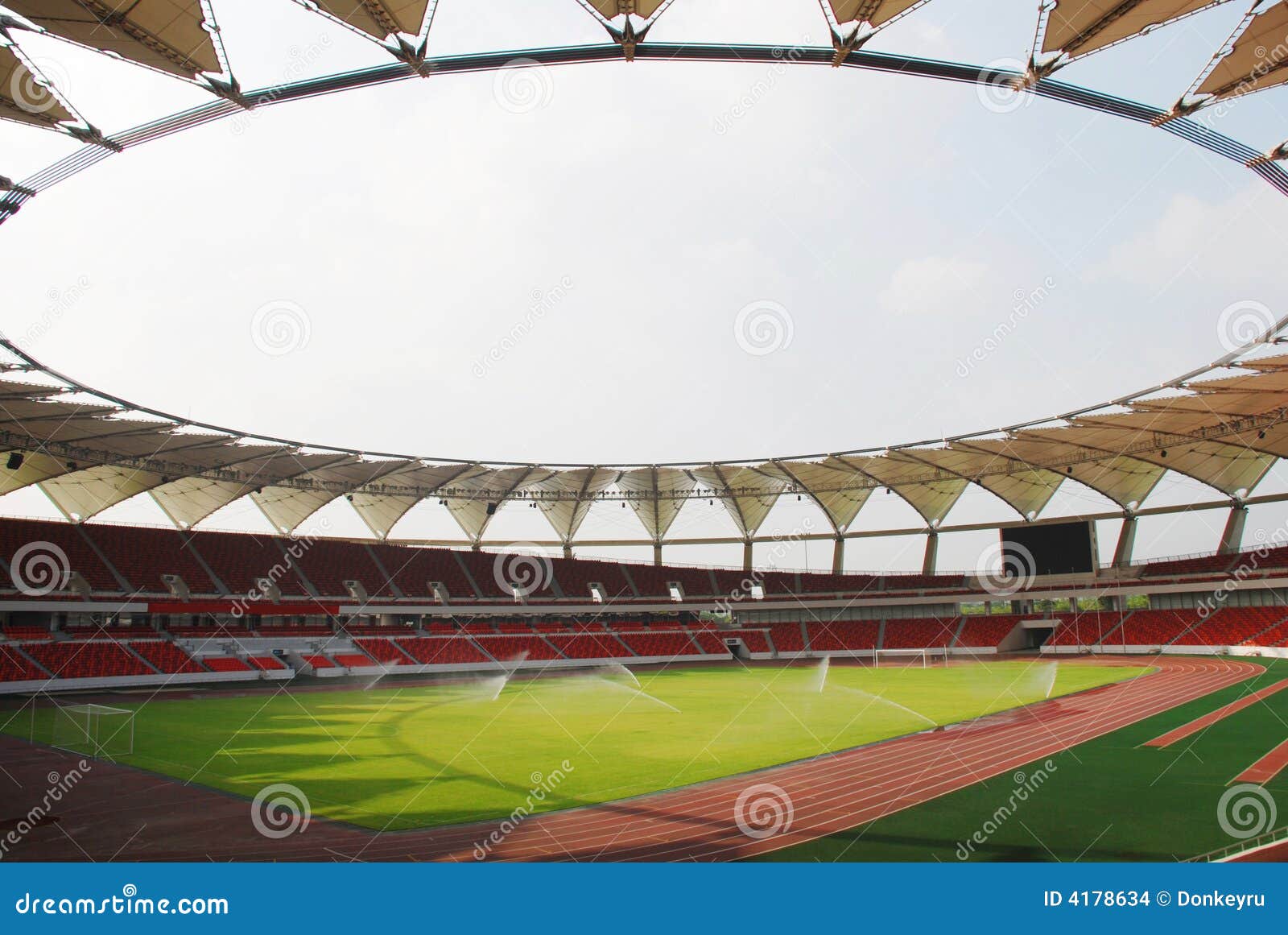Modern Stadium Building Architecture Royalty-Free Stock Photography ...