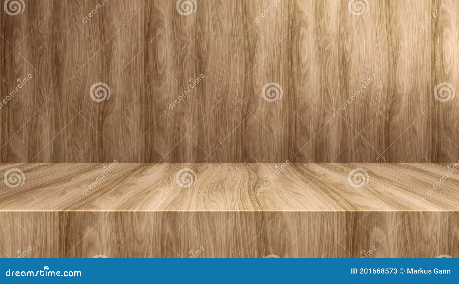 Empty Modern Studio Table Room Background, Product Display with Copy ...