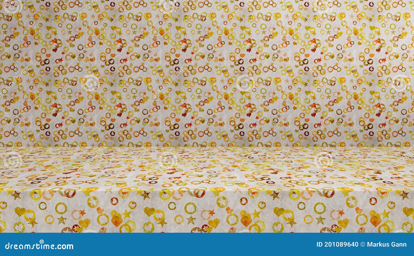 Empty Modern Studio Table Room Background, Product Display with Copy ...