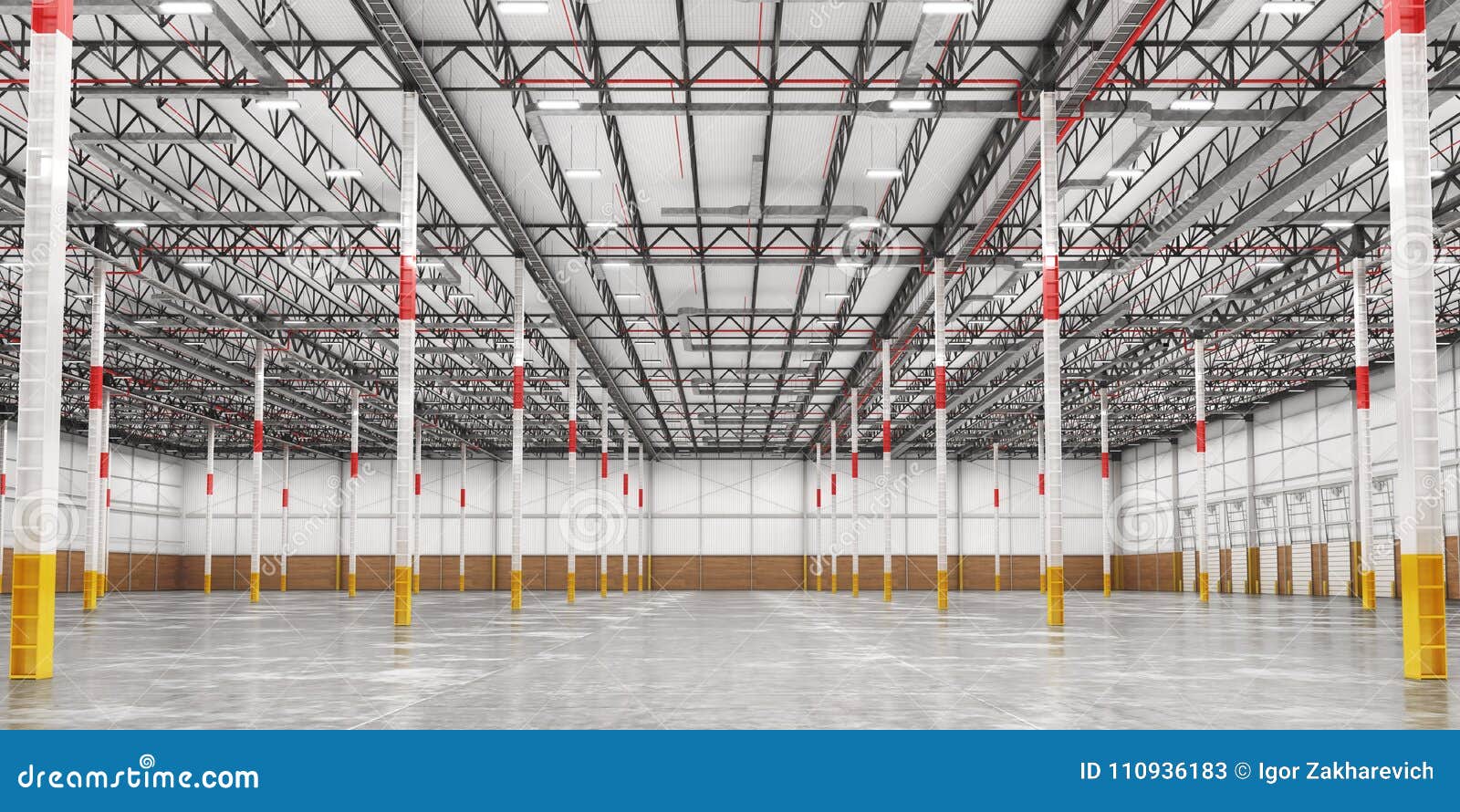 Modern Warehouse Distribution Center Optimized For Efficiency And ...