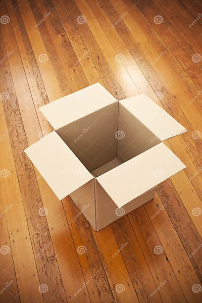 Empty Moving Box Background Stock Photo - Image of empty, removals ...