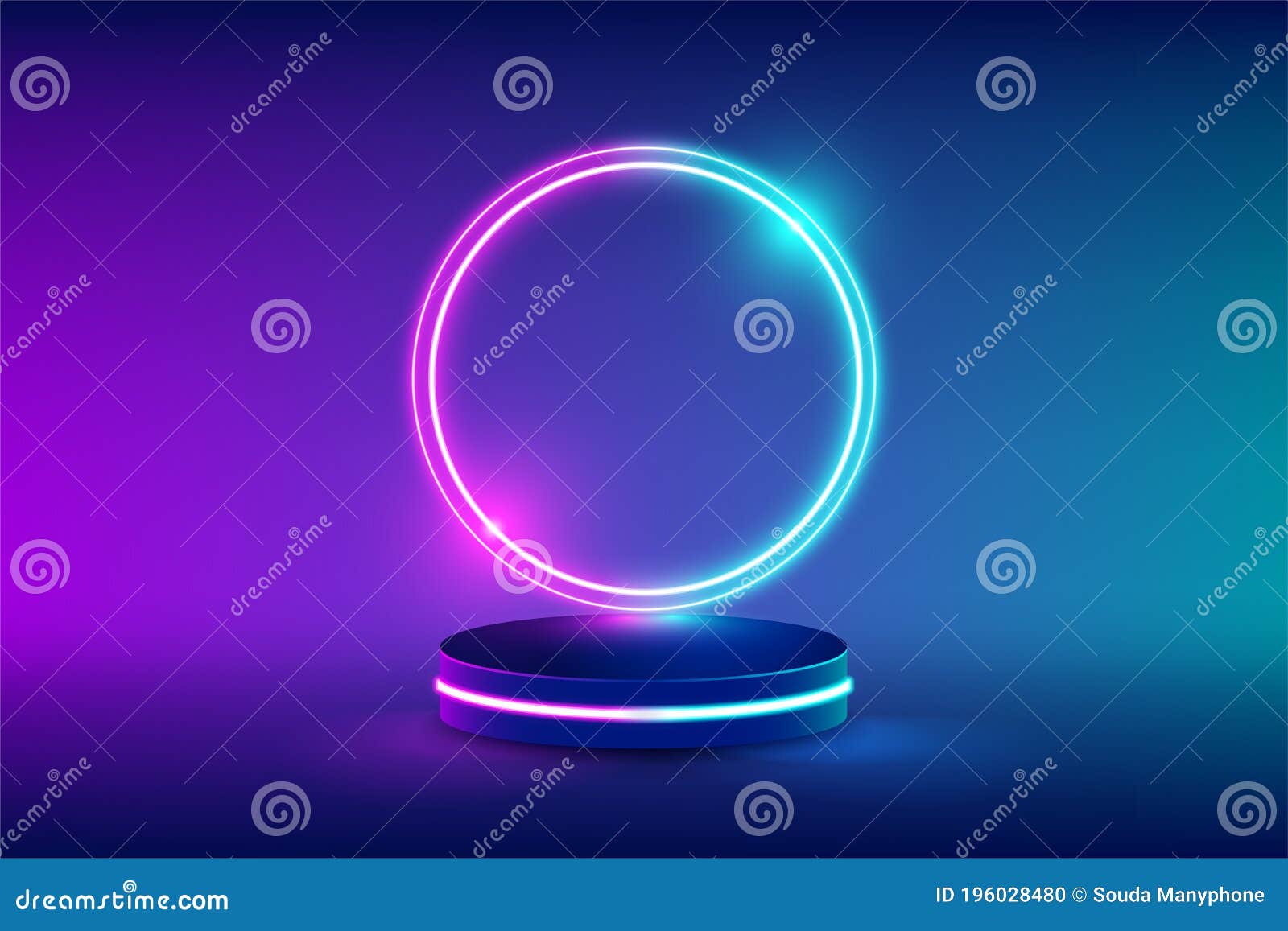 Red 3D Stage Futuristic Backdrop Imagery Stock Photography ...