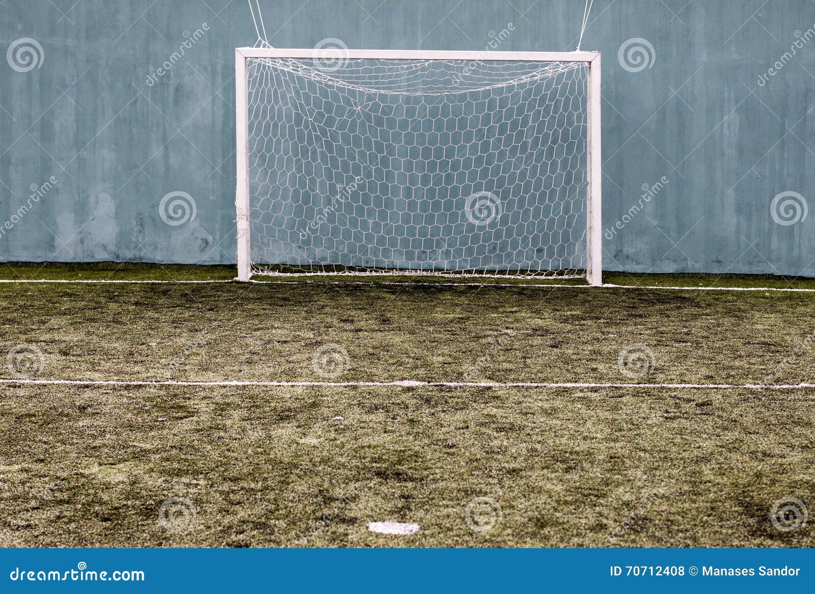 Empty net stock photo. Image of artificial, soccer, europe - 70712408