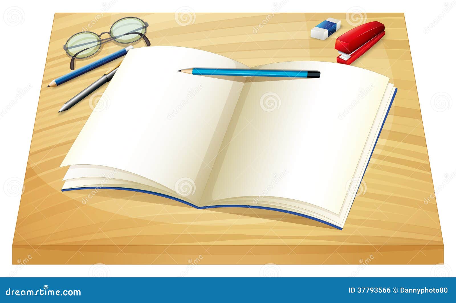 Glasses Empty Notebook Table Stock Illustrations – 603 Glasses Empty ...