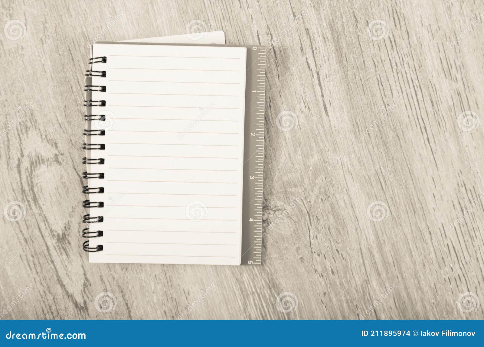 Empty notebook page stock photo. Image of page, writing - 211895974