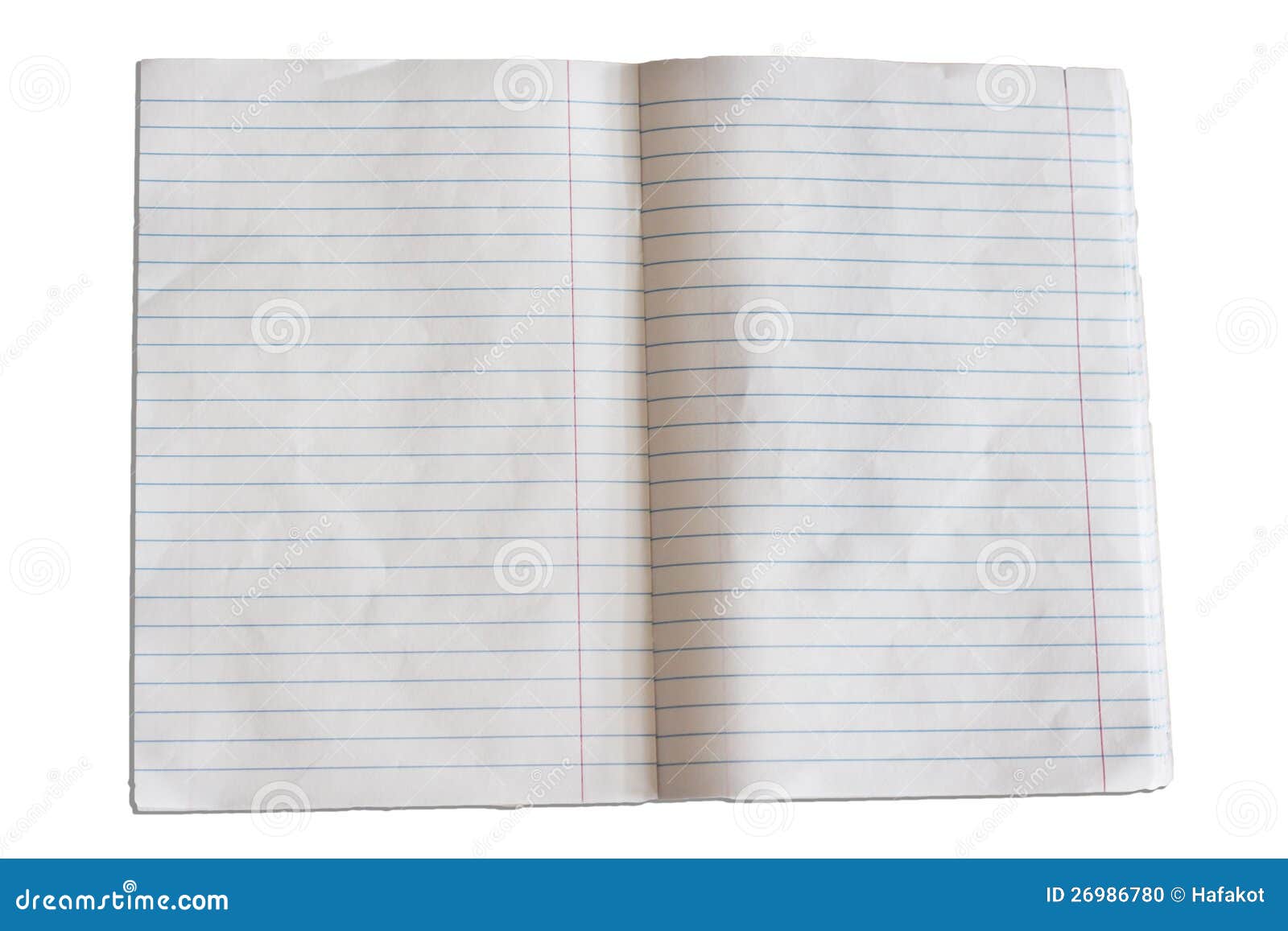 Empty notebook pages stock photo. Image of article, pencils - 26986780