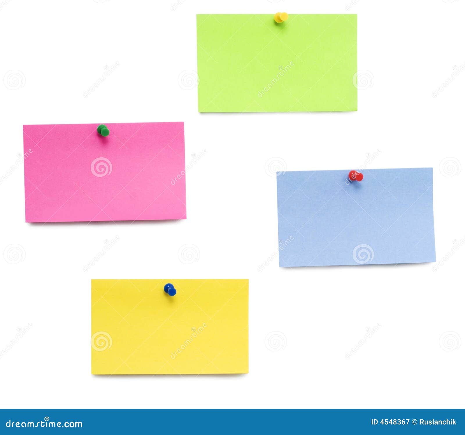 Empty notes stock image. Image of billboard, remind, sign - 4548367