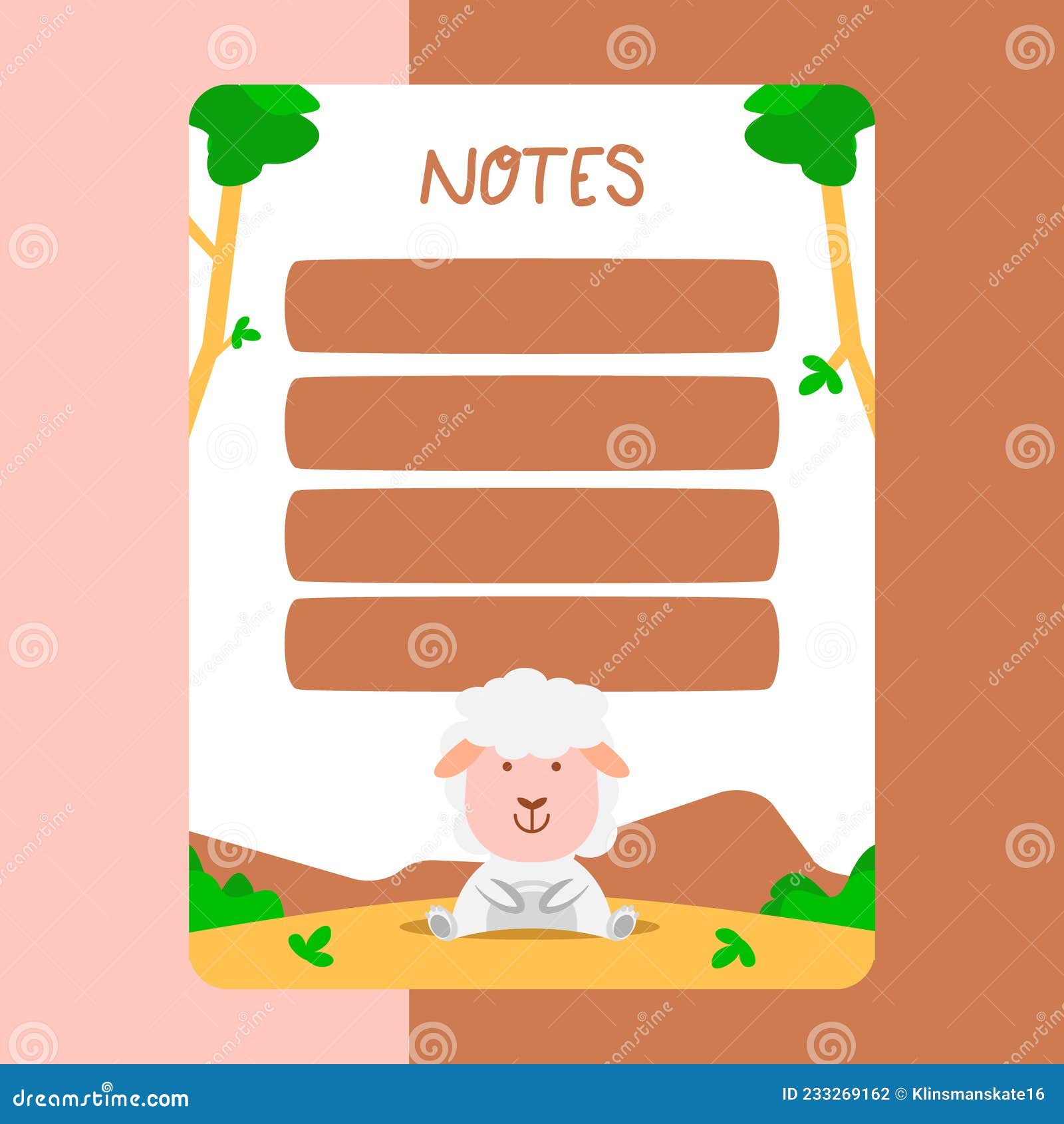 Empty Notes Cute Stock Illustrations – 768 Empty Notes Cute Stock ...