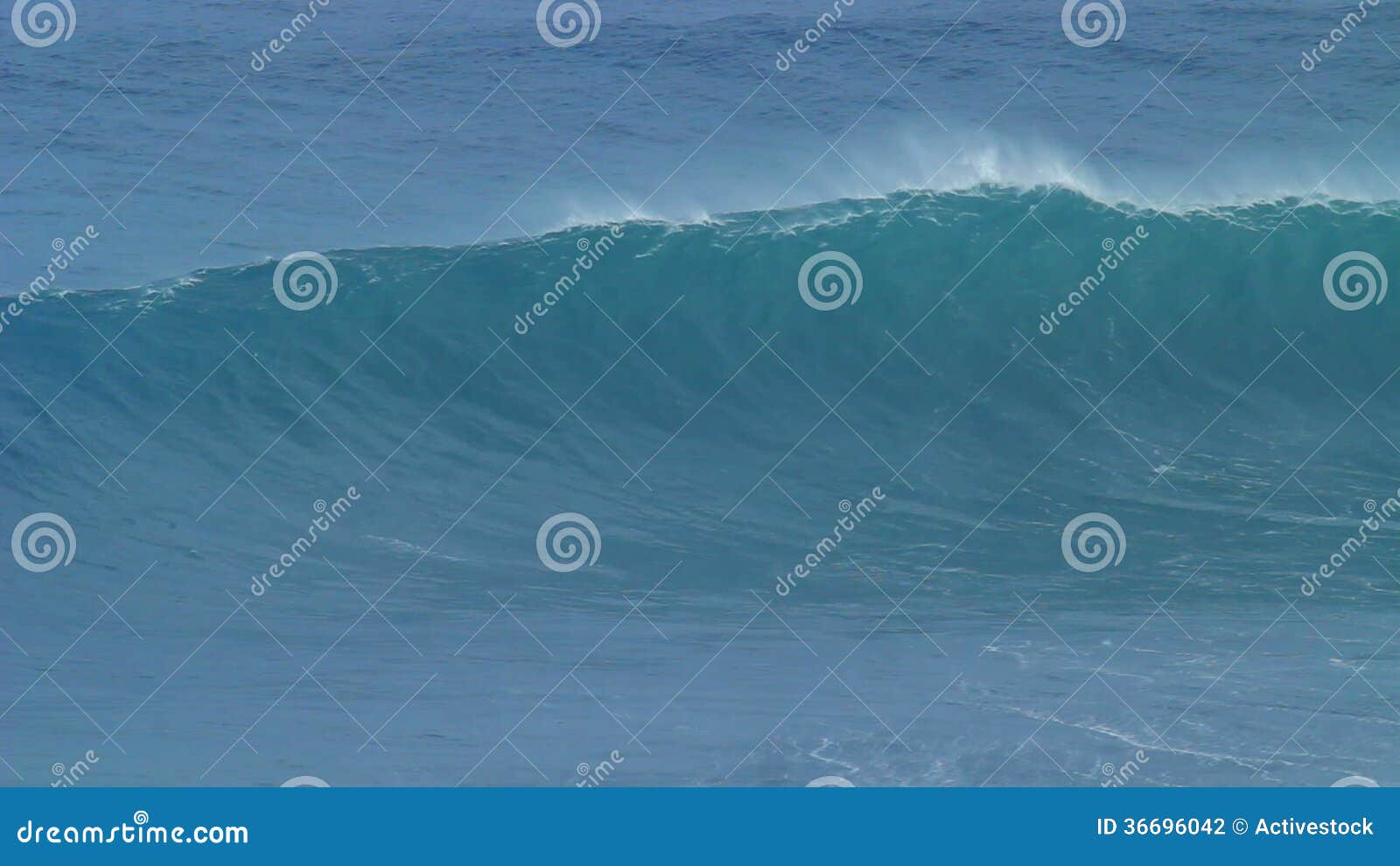 Empty Ocean Wave stock footage. Video of crashing, summer - 36696042