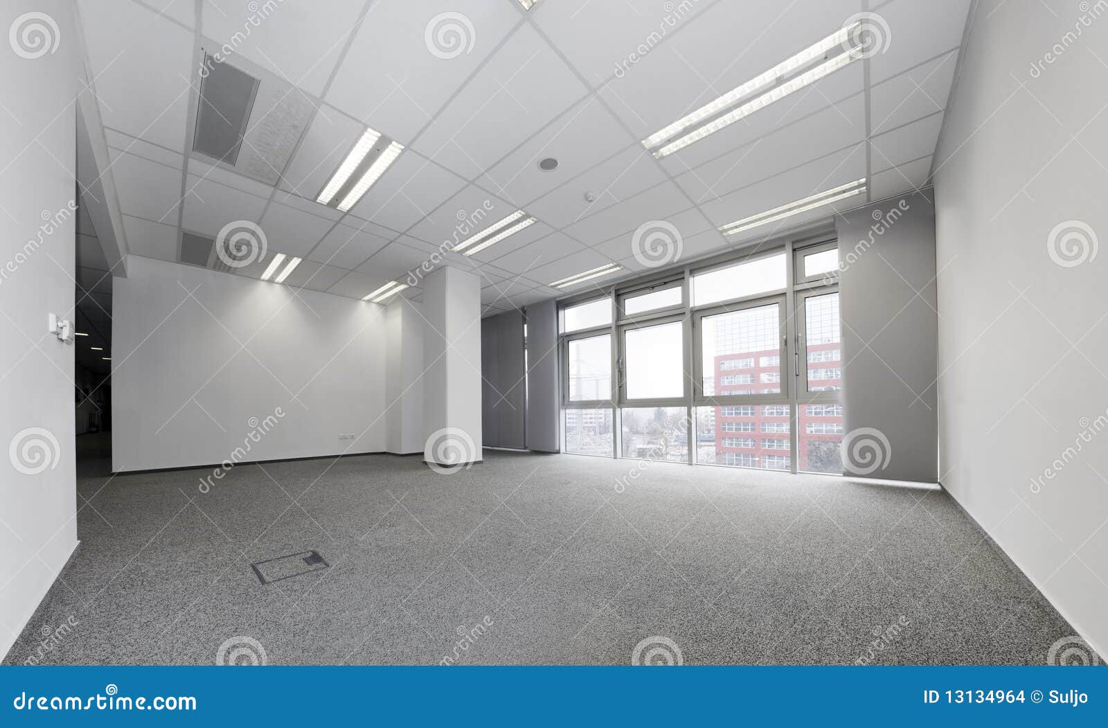 Empty office stock photo. Image of clean, empty, horizontal - 13134964
