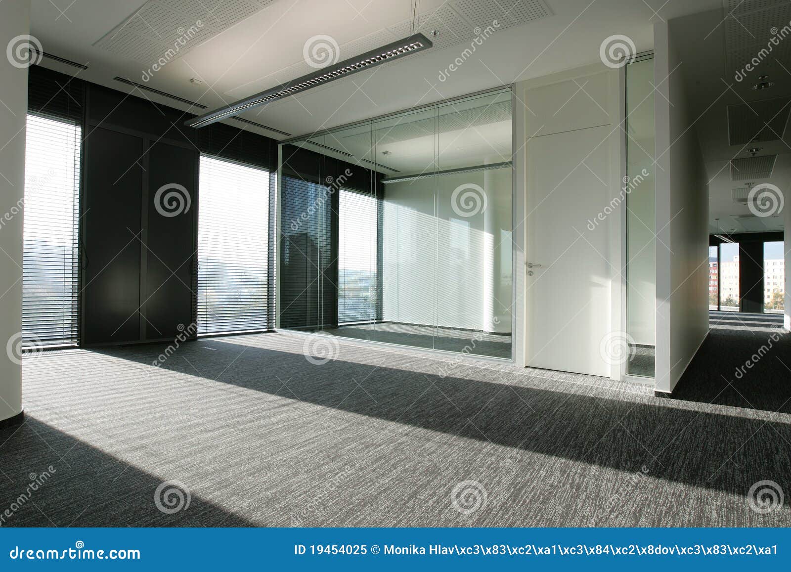 Empty office stock image. Image of floor, environment - 19454025