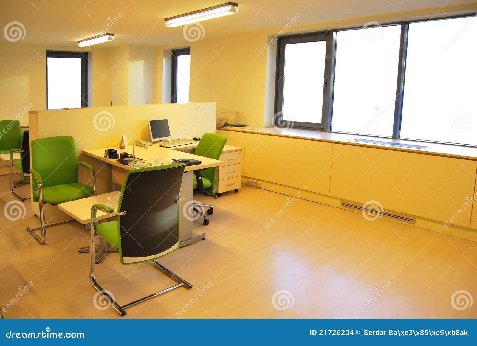 Empty office stock photo. Image of financial, directories - 21726204