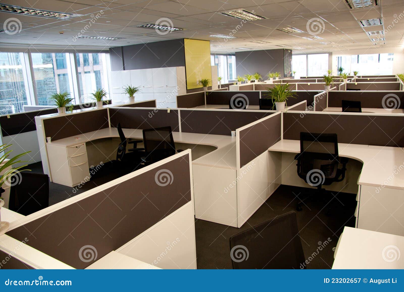 Empty office stock image. Image of inside, boss, desk - 23202657
