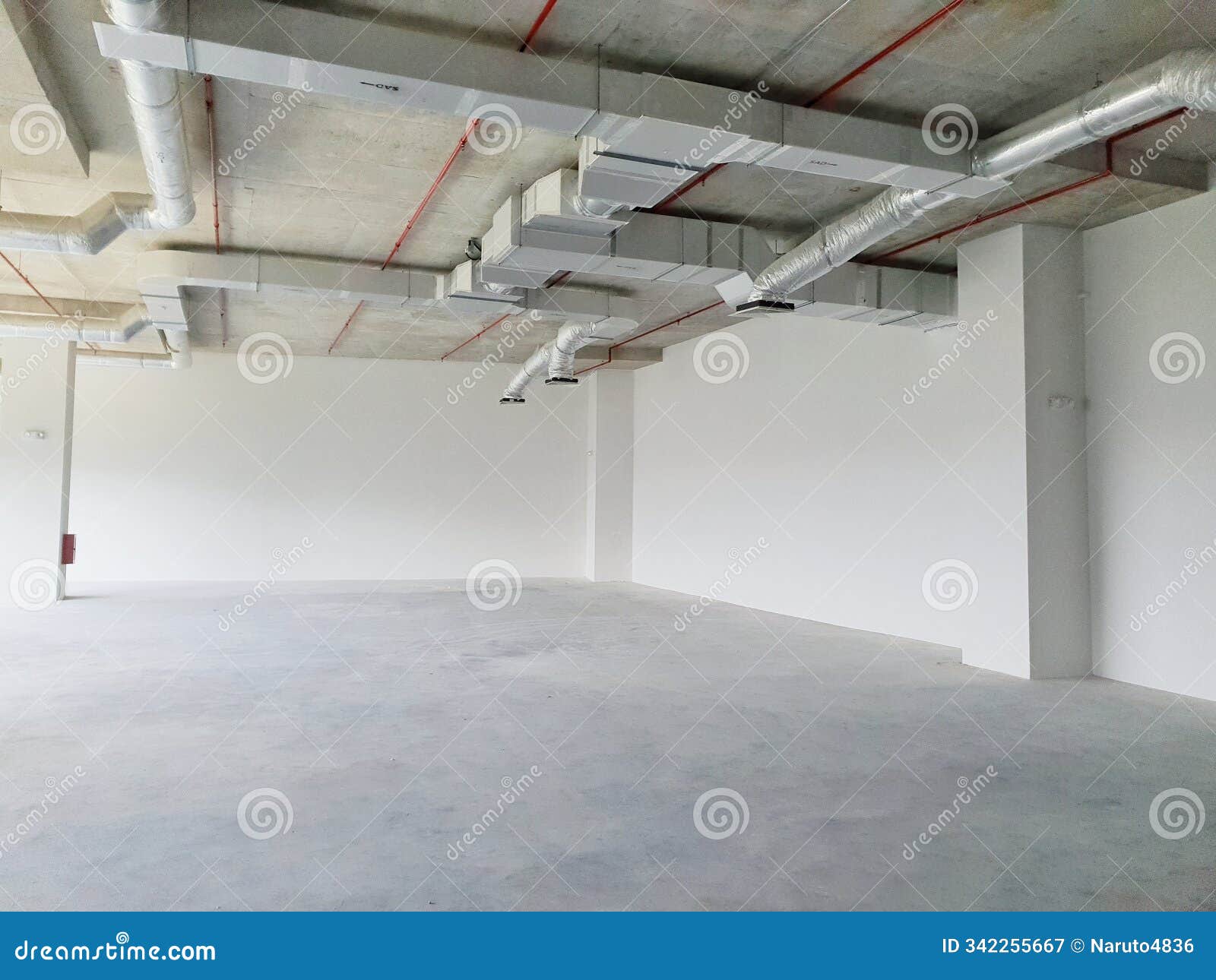 Office Building Commercial Building Under Construction Site Stock Image ...