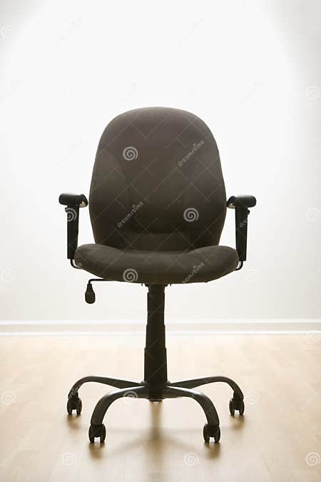 Empty office desk chair. stock photo. Image of shot, life - 2426164