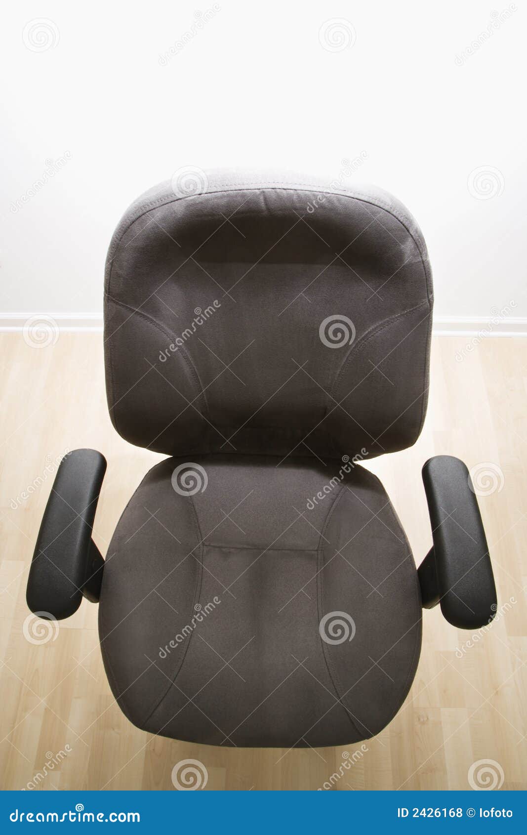 Empty office desk chair. stock photo. Image of office - 2426168