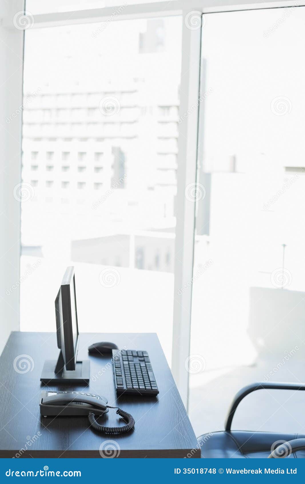 Empty office stock photo. Image of line, indoors, screen - 35018748
