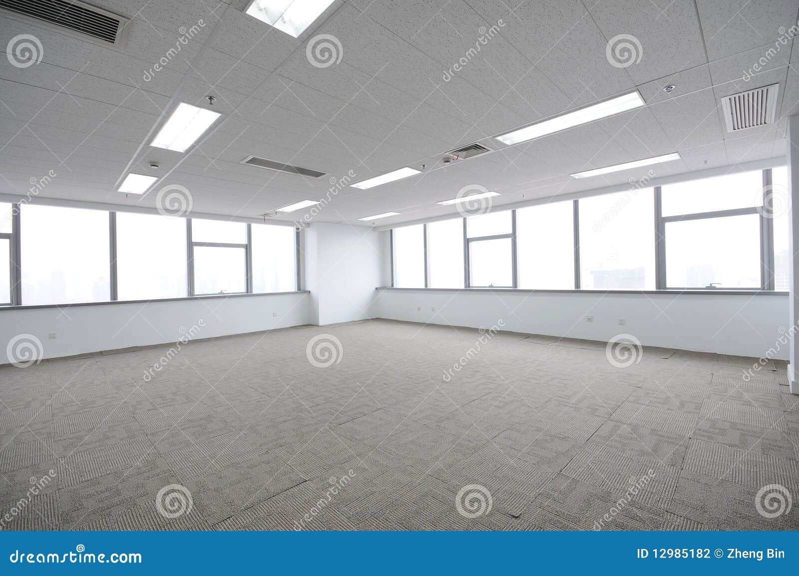 Empty office room stock photo. Image of calorie, empty - 12985182