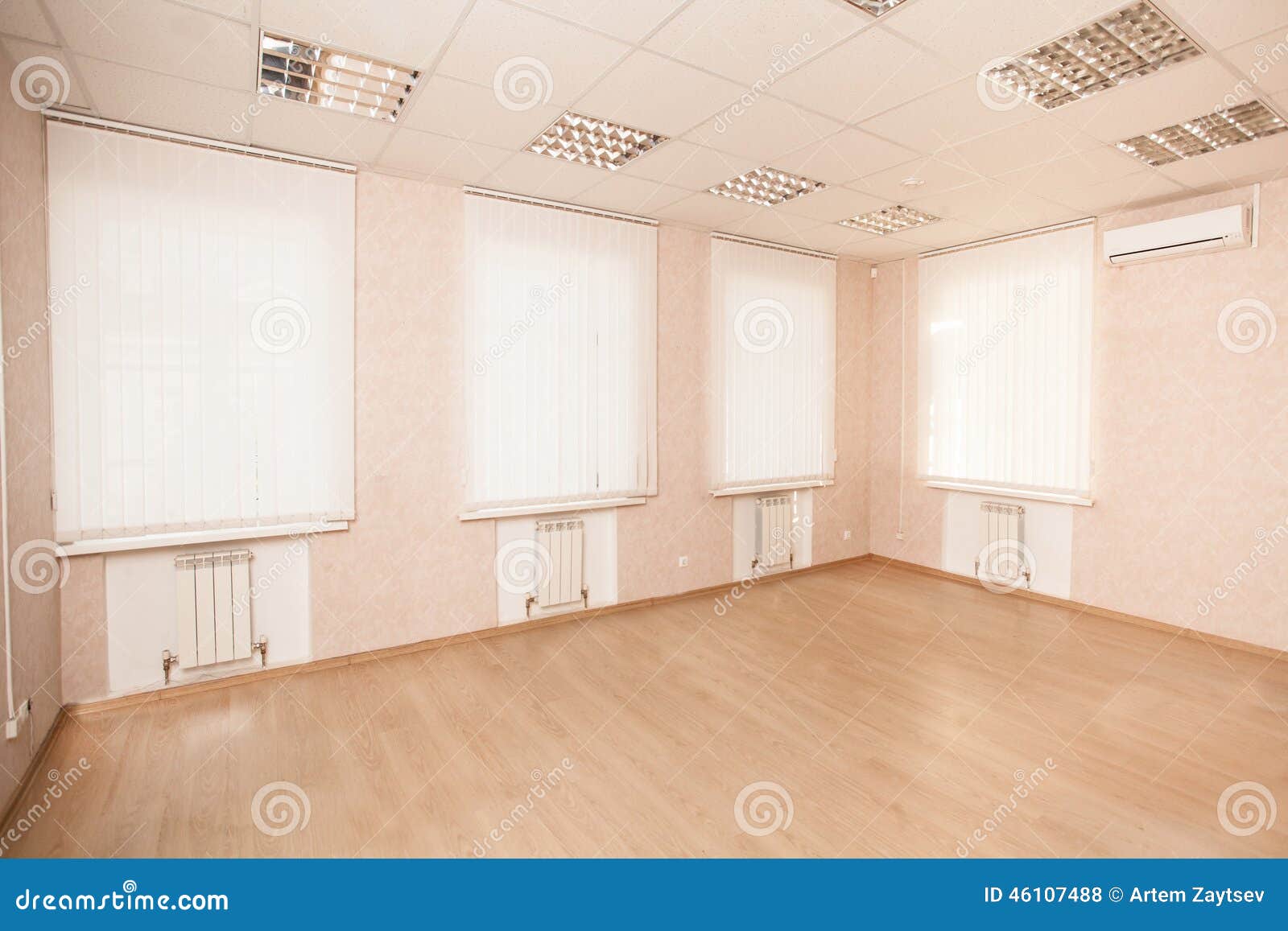 Empty office space stock photo. Image of business, home - 46107488