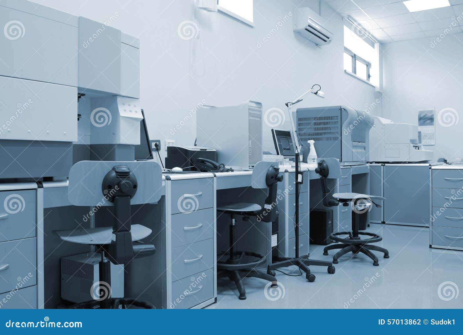 Empty office after work stock photo. Image of appliance - 57013862